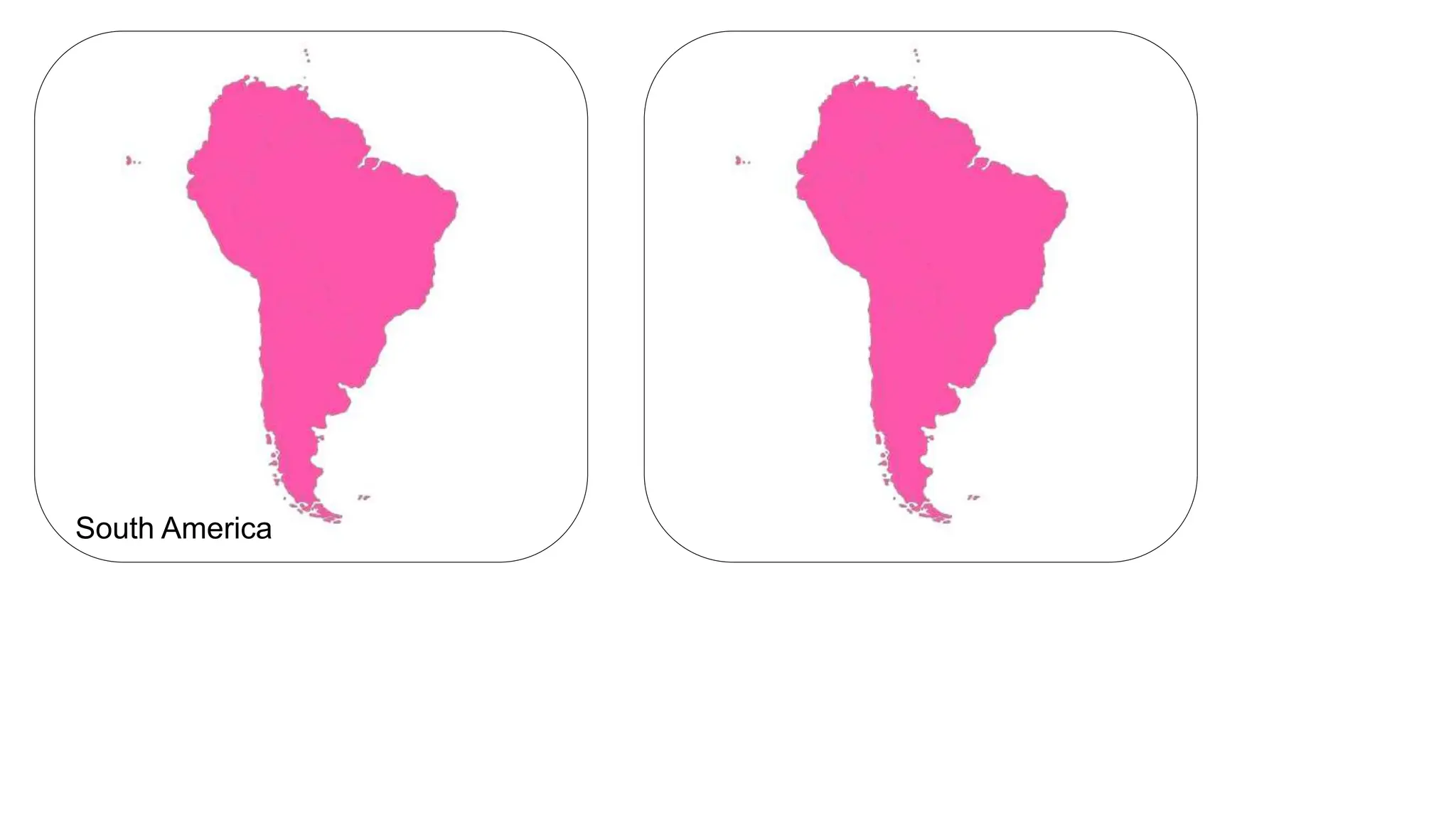 Montessori continents cards | PPT