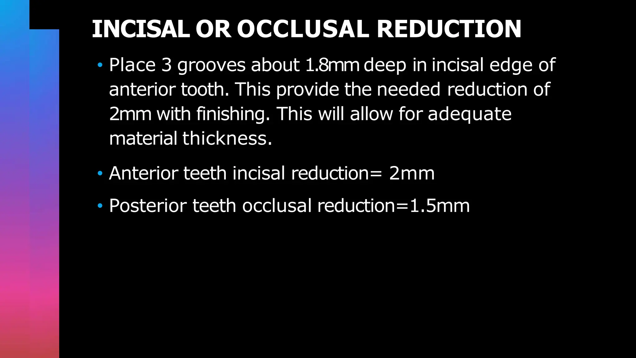 Presentation 10.pptx the metal ceramic crown preparation | PPTX