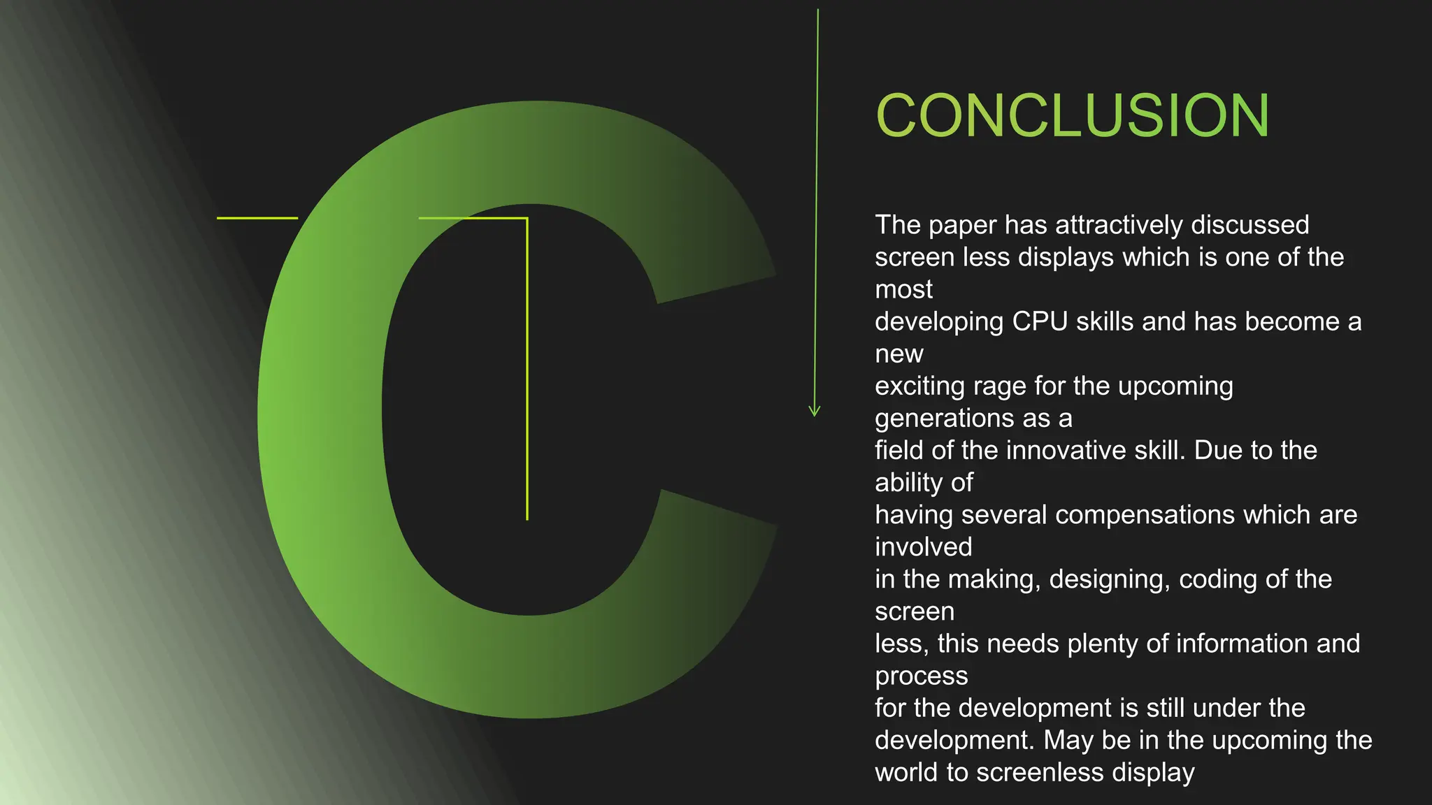 SCREENLESS DISPLAY TECHNOLOGY PPT PREPAIR BY PRATYUSH MALIK.pptx