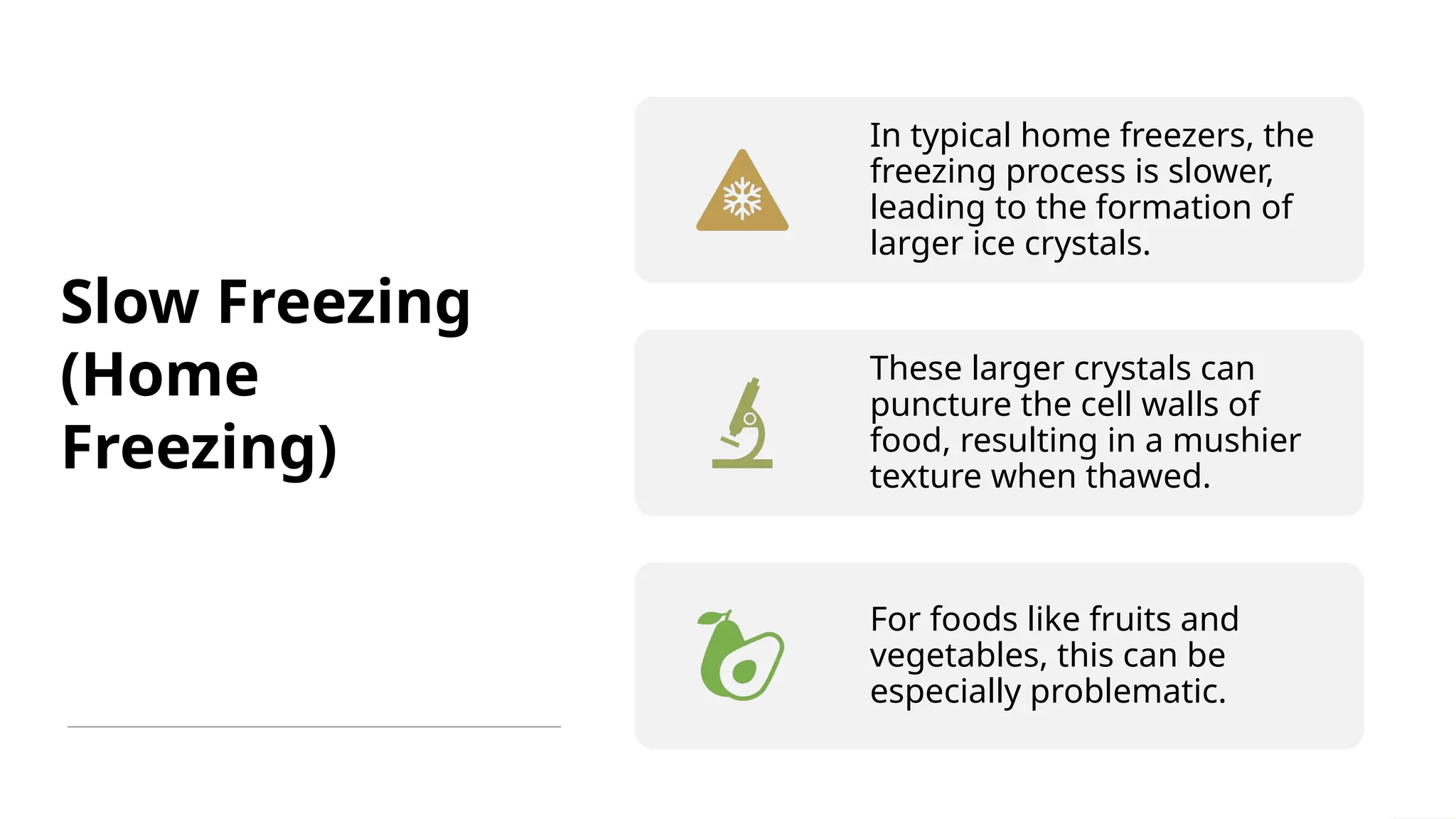 Factors Affecting Quality Of Frozen Foods | PPTX