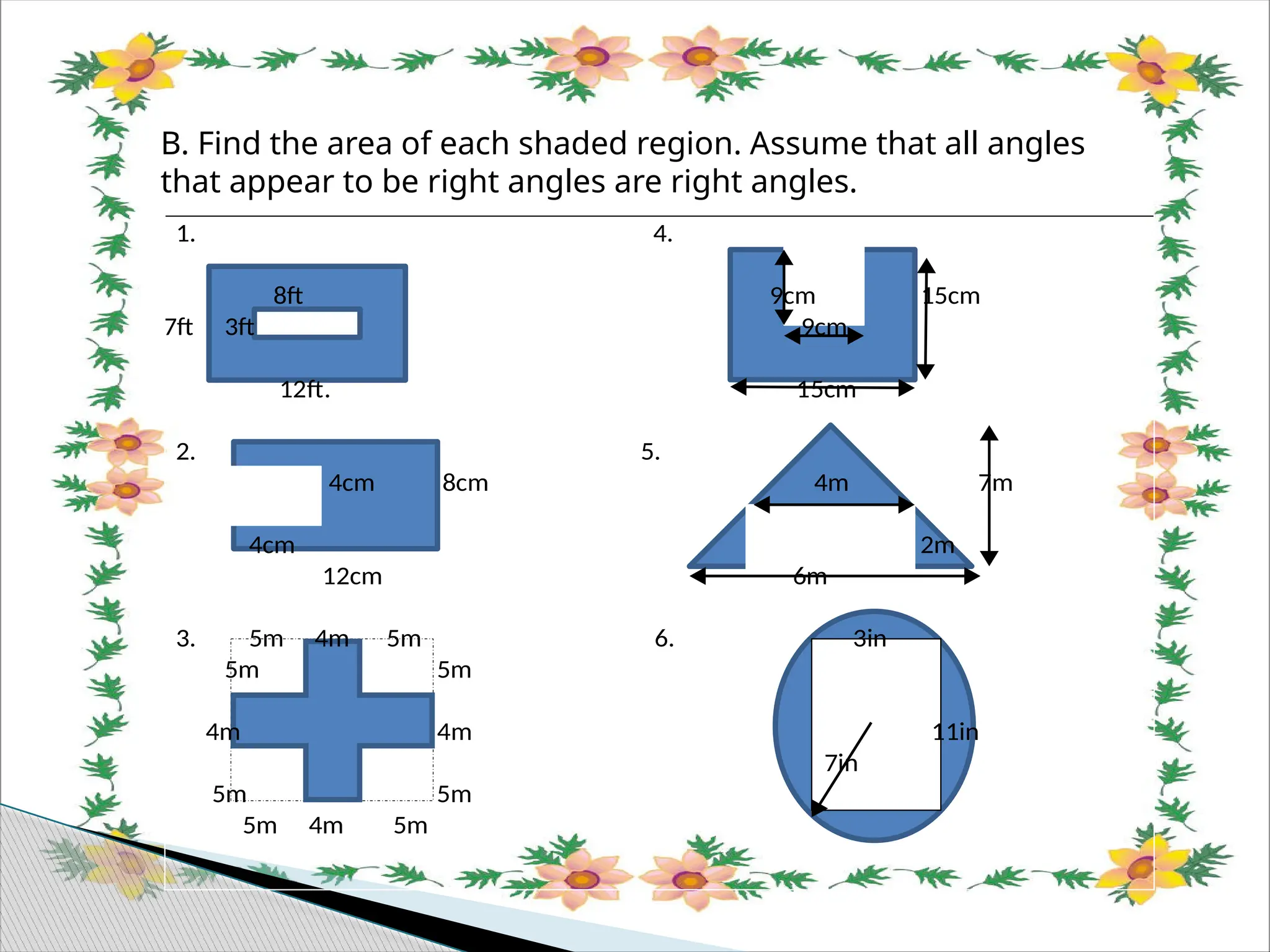 Presentation: Area of composite figure pptx | PPTX