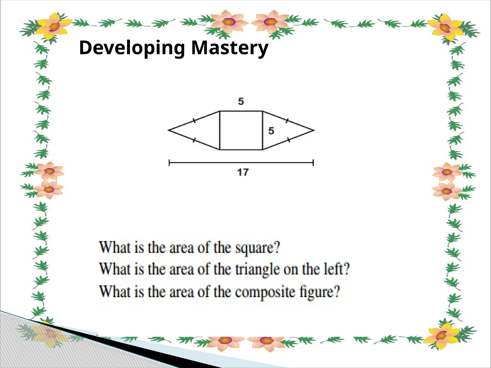 Presentation: Area of composite figure pptx | PPTX