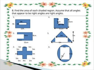 Presentation: Area of composite figure pptx | PPTX