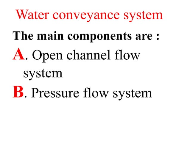 hydropower water conveyance system | PDF | Geography | Science
