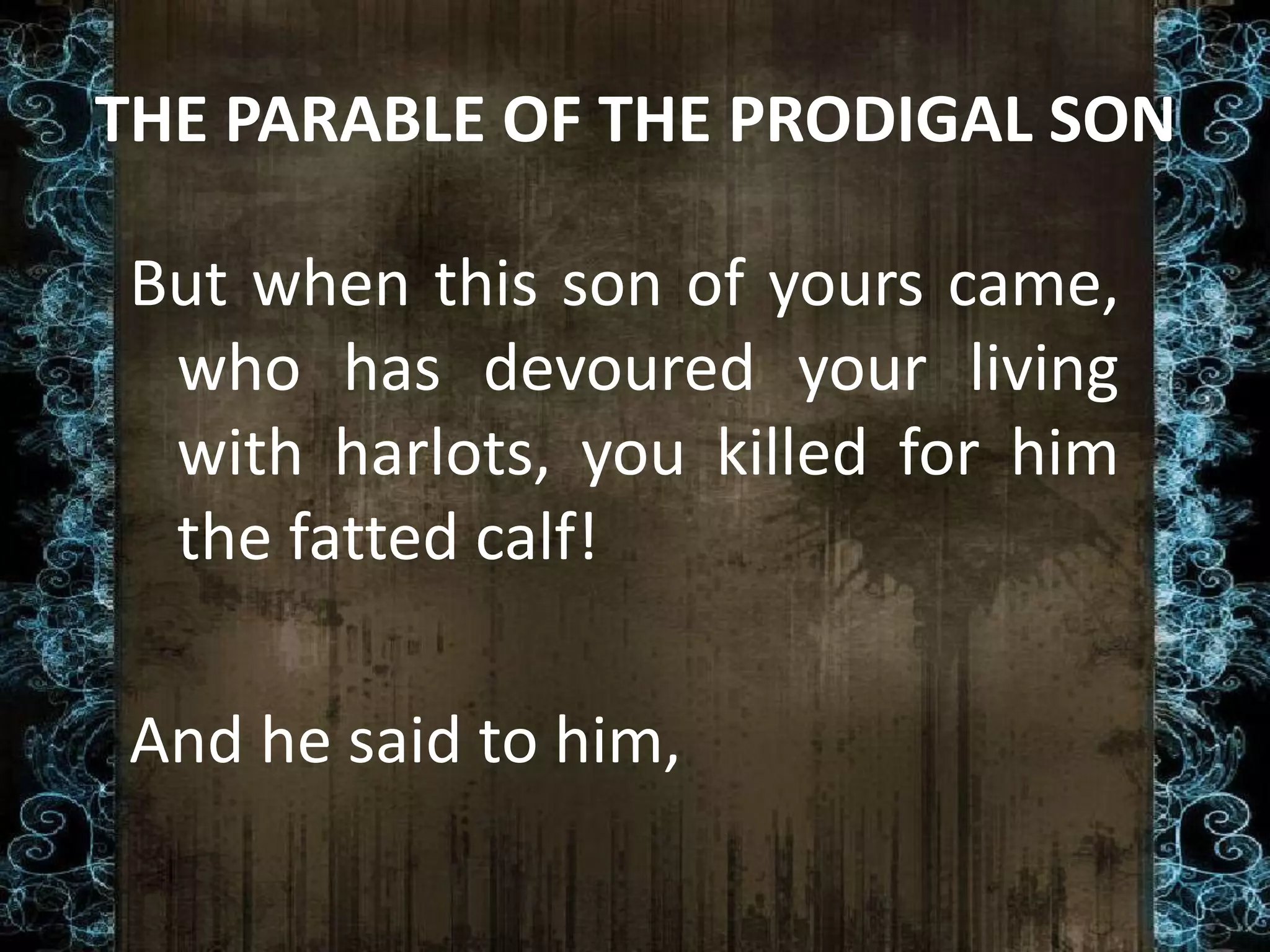 The Parable of Prodigal Son | PPTX