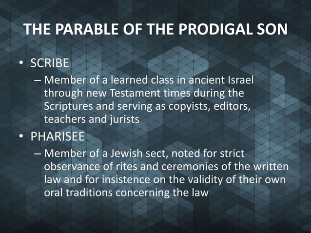 The Parable of Prodigal Son | PPTX | Christianity | Religion & Spirituality