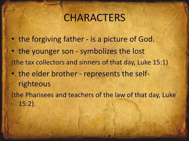 The Parable of Prodigal Son | PPTX | Christianity | Religion & Spirituality