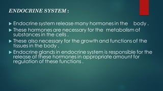 homeostatic function of various systems | PDF | Endocrine and Metabolic ...