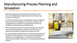Virtual manufacturing | PPTX