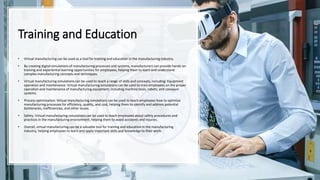 Virtual manufacturing | PPTX
