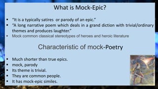 The Rape of the Lock - A Mock Poem | PPTX | Christianity | Religion ...