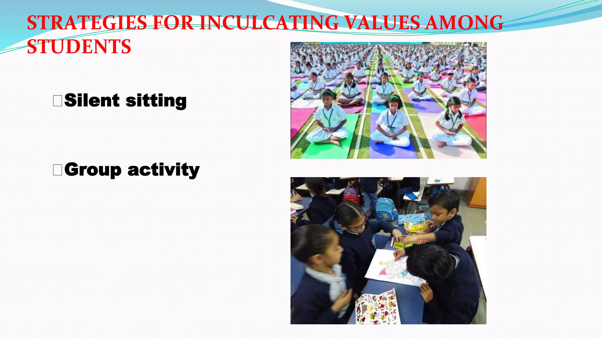 Inculcating Value in student | PPTX