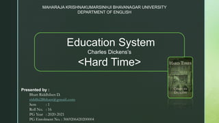 Education System in Hard Time | PPTX
