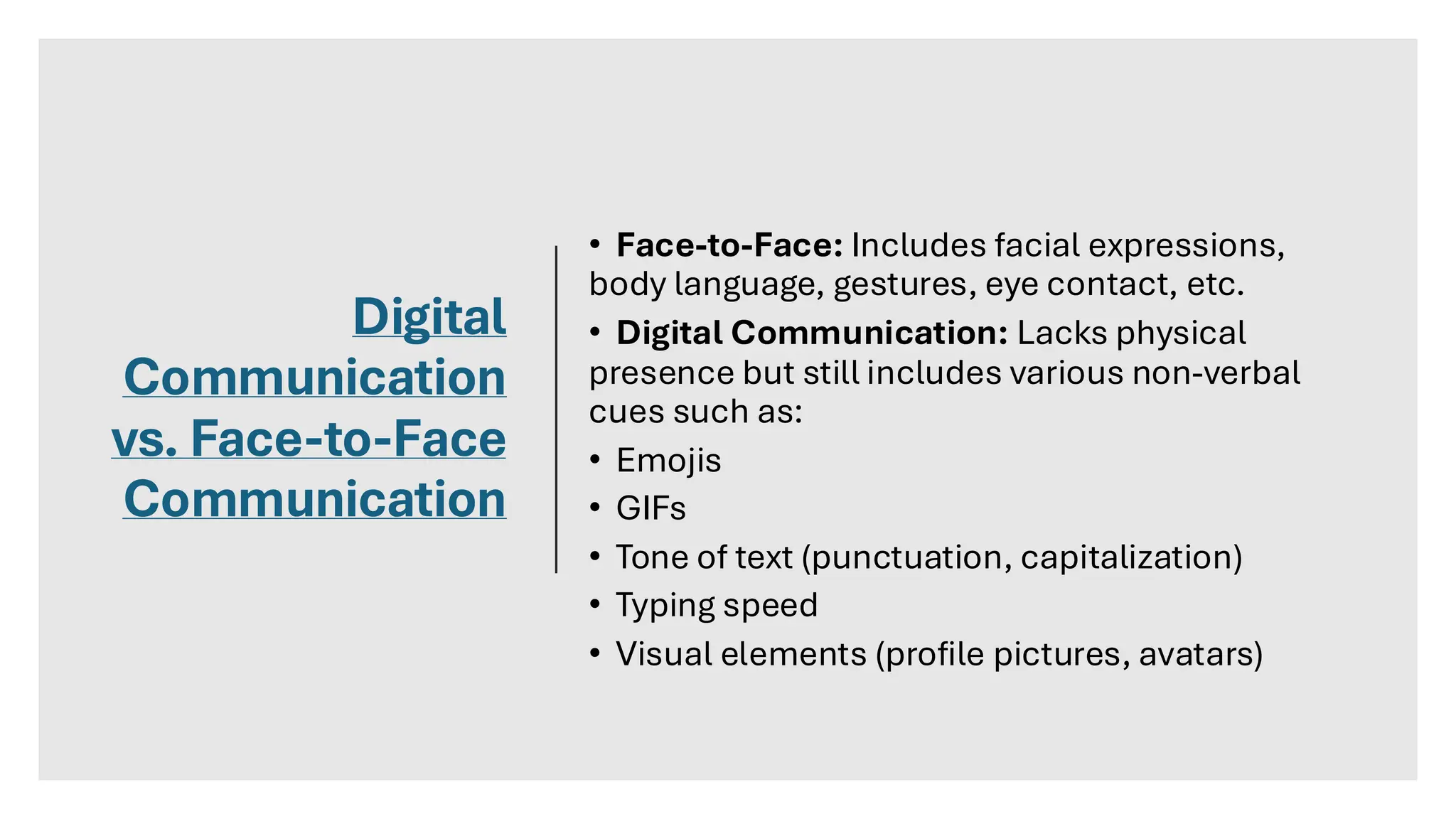 Presentation 107.pdf no verbal cues in digital communication | PDF