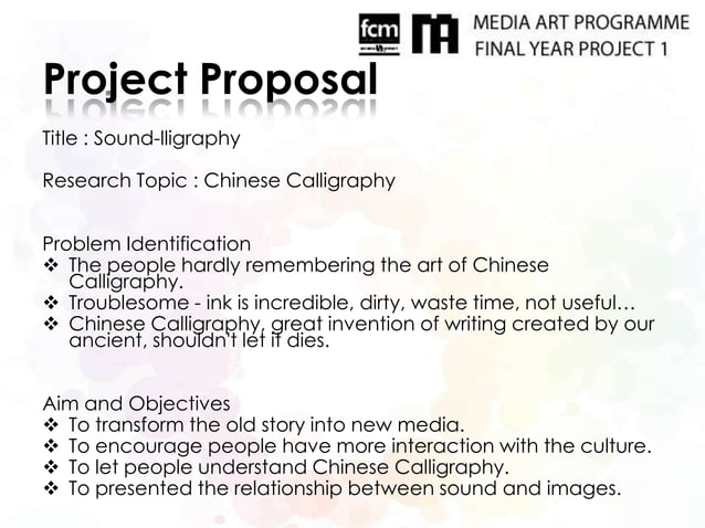 Final Year Project 1 Presentation | PPT