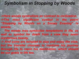 Robert Frost's Poetry- "Stopping by Woods" and "Fire and Ice" | PPTX