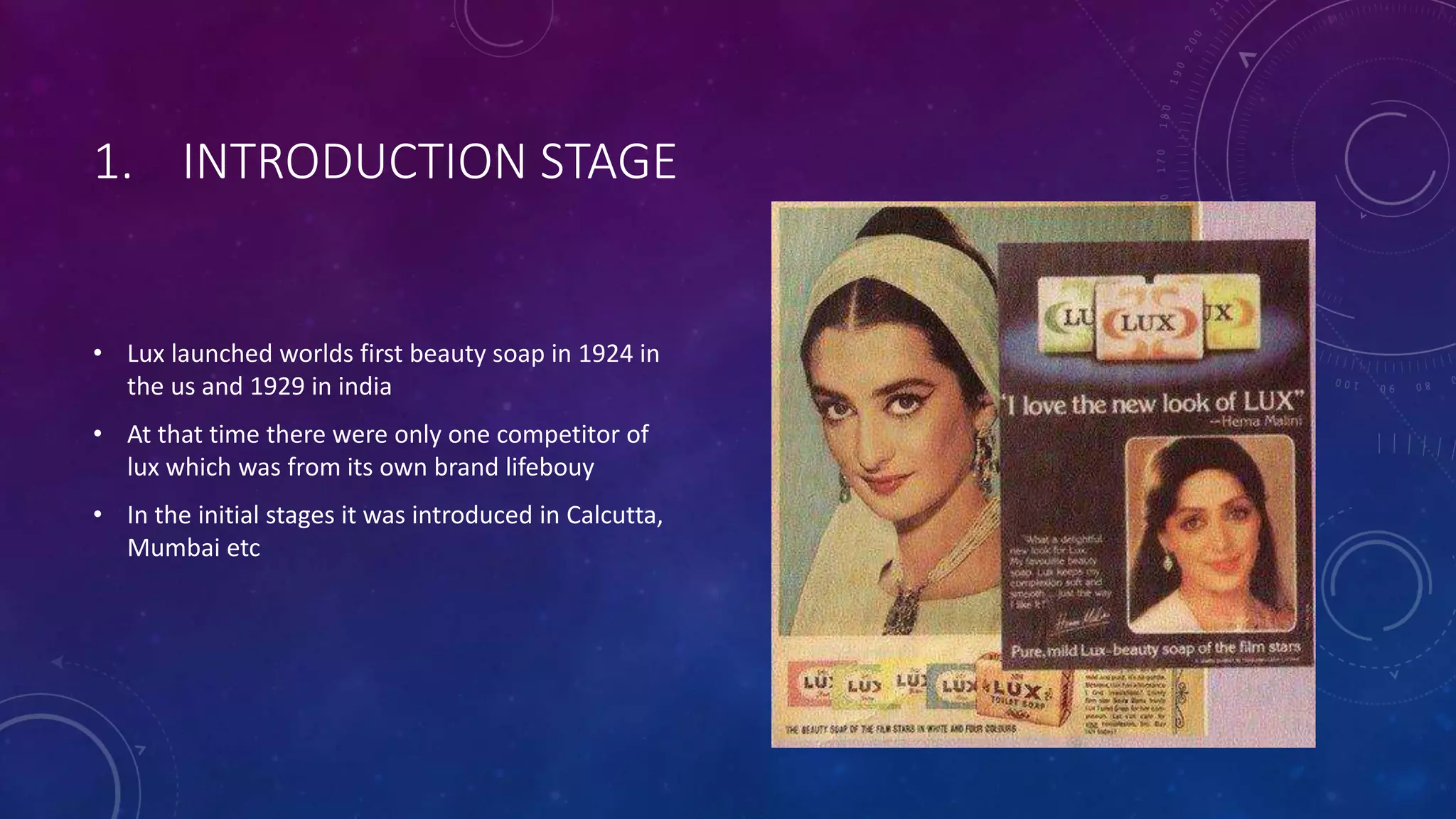 PRODUCT LIFE CYCLE STAGES OF LUX | PPTX
