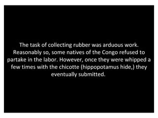 The Plight of the Congo | PPT | Currencies | Economy