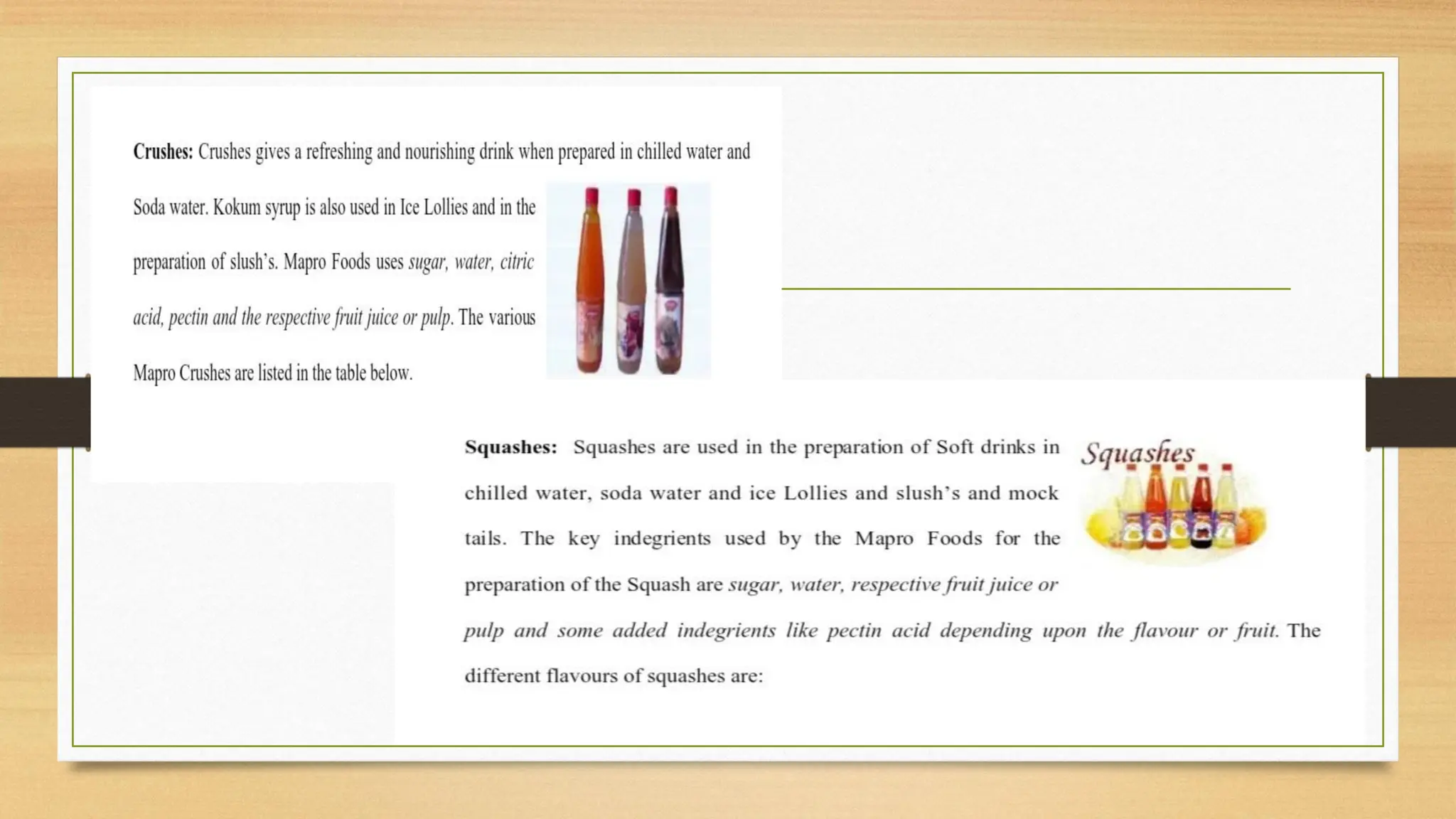 Mapro Product Presentation its history product range | PDF