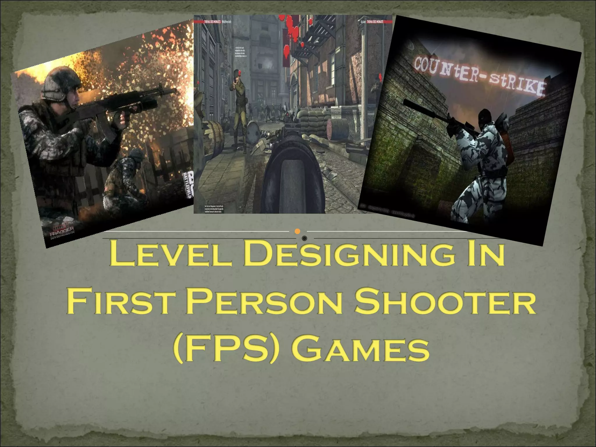 Level Designing and Mapping | PPT