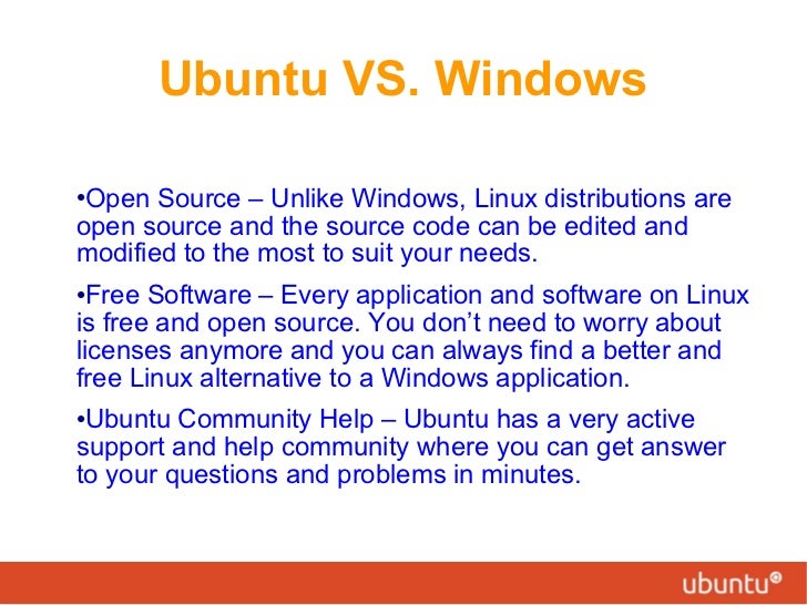 What is Ubuntu - presentation