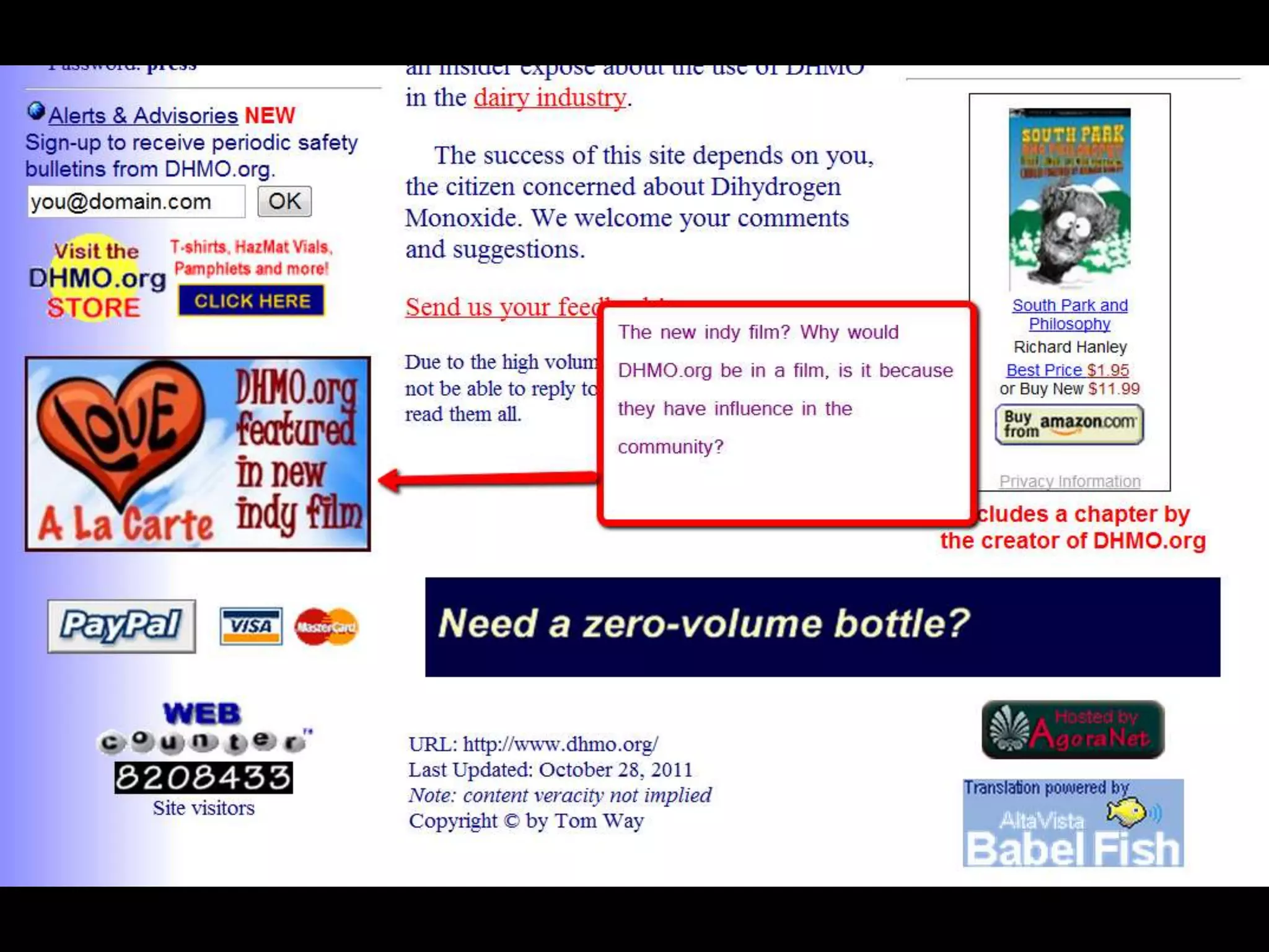 DHMO: A real killer? | PPT