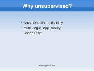 Unsupervised Sentiment Analysis | PDF
