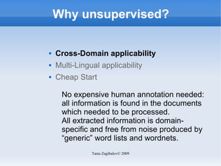 Unsupervised Sentiment Analysis | PDF