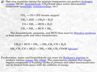 ORIGIN OF LIFE | PPT