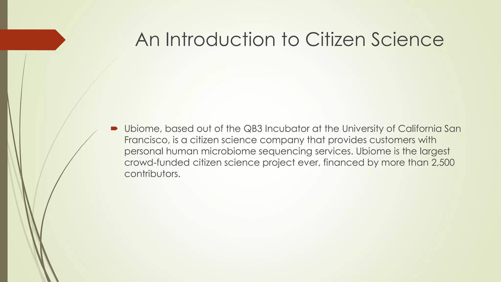 An Introduction to Citizen Science | PPT