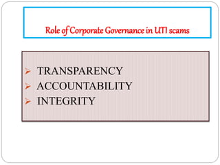 UTI Scam | PPT