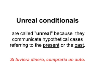 Unreal Conditionals | PPTX