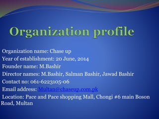 Chase Up Success Story | PPTX