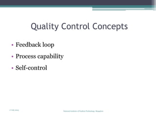 Quality control process | PPTX