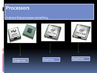 CPU and Storage devices | PPT