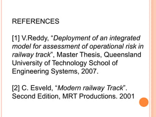 ADVANCED RAILWAY SECURITY SYSTEM (ARSS) BASED ON ZIGBEE COMMUNICATION FOR TRACK FAULT DETECTION ...