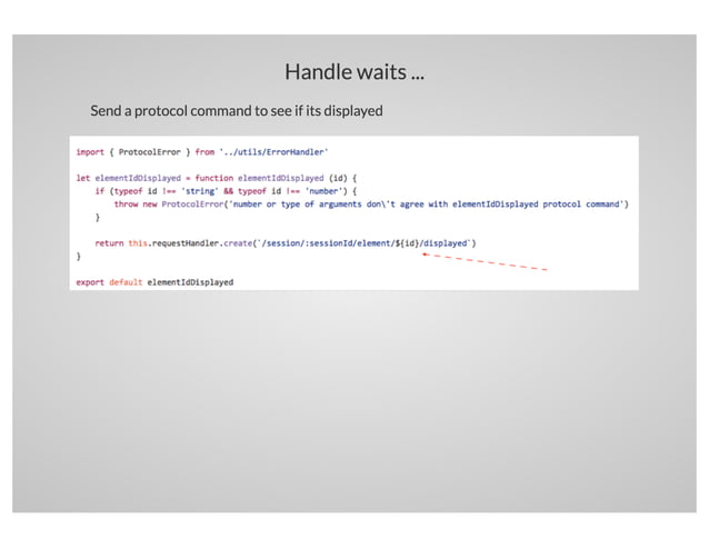 Design Patterns For Scalable Test Automation With Selenium And Webdriverio Ppt