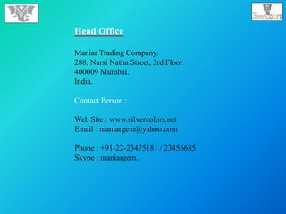 Maniar Trading company | PPT