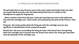 introduction to forensic ballistics | PPTX
