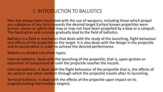 introduction to forensic ballistics | PPTX