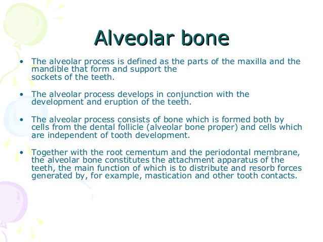 Periodontology Alveolar bone By Hassan Ayyad