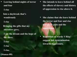 Influence Of Postcolonial Literature On Maya Angelou's Poem 'Still I ...