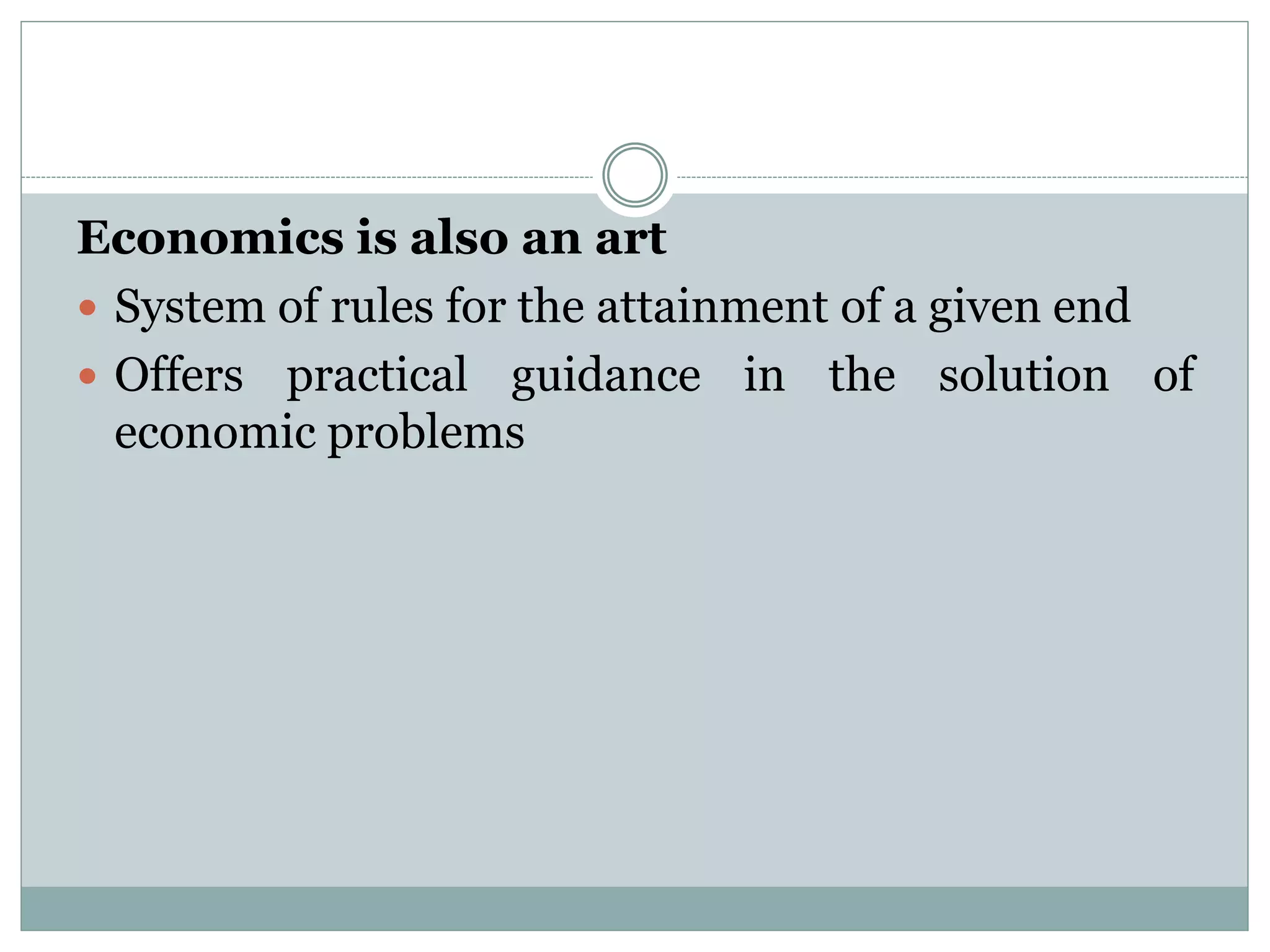 Definition Nature Scope and Significance of Economics, Business ...