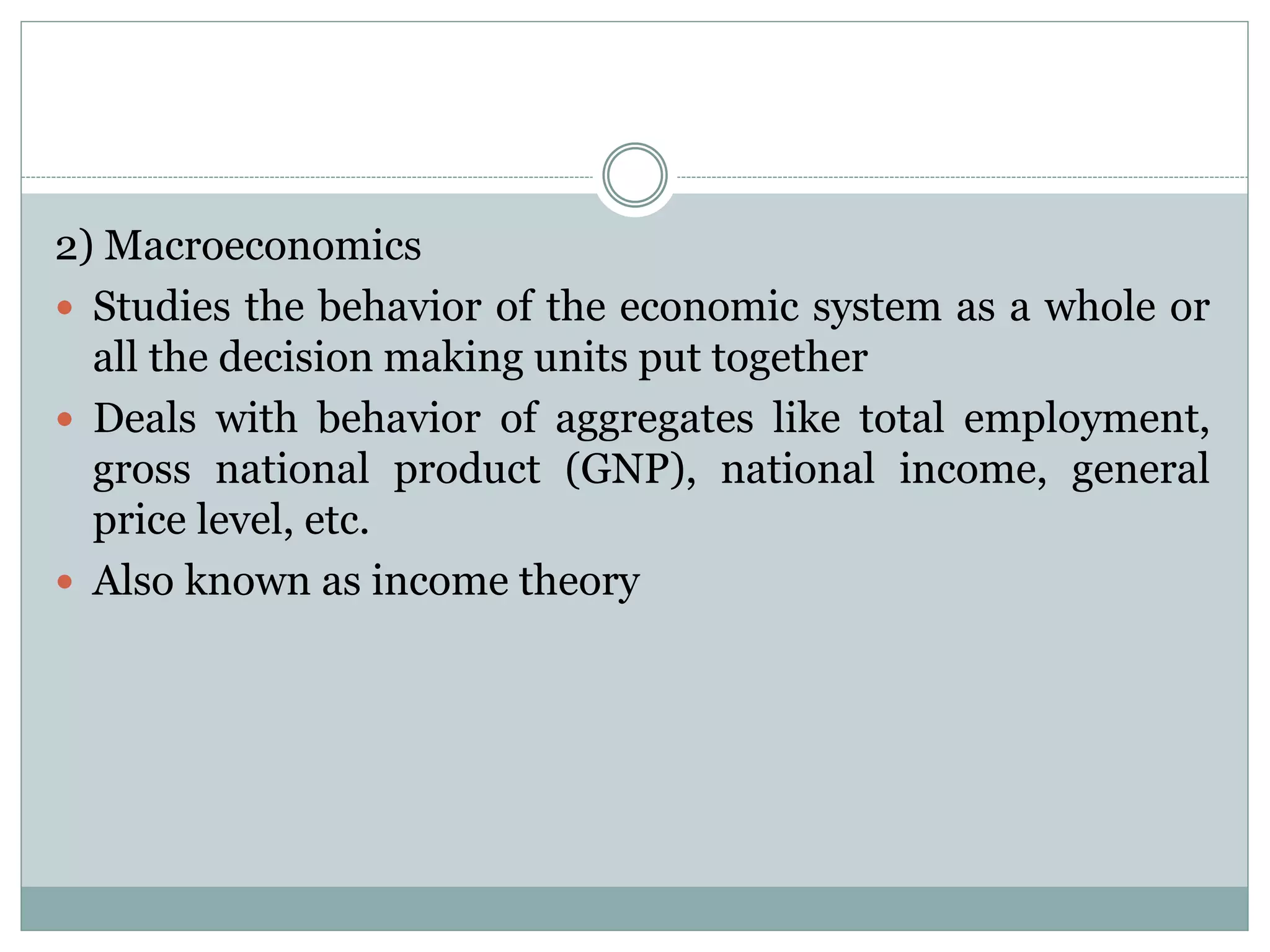 Definition Nature Scope and Significance of Economics, Business ...