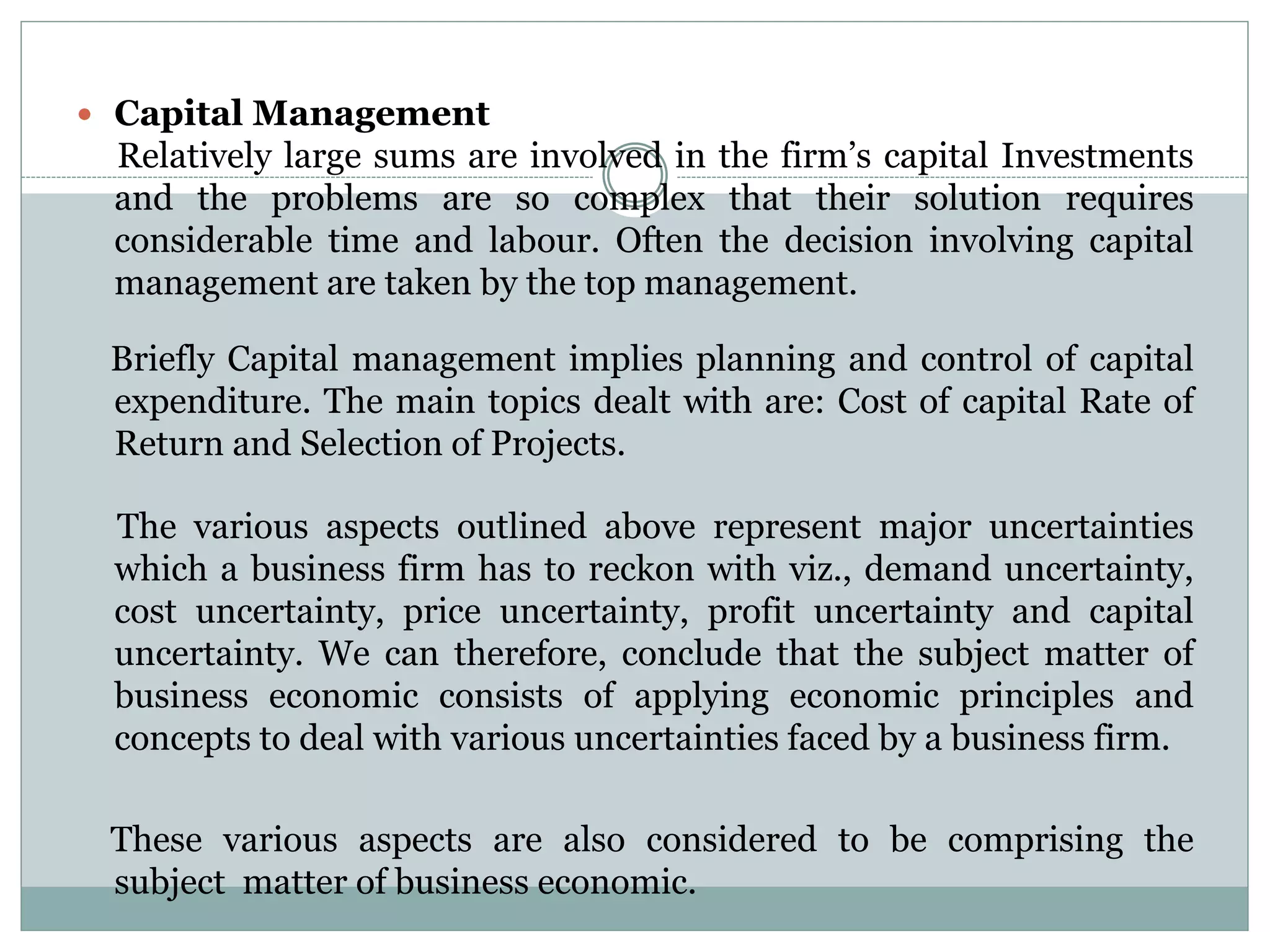Definition Nature Scope and Significance of Economics, Business ...