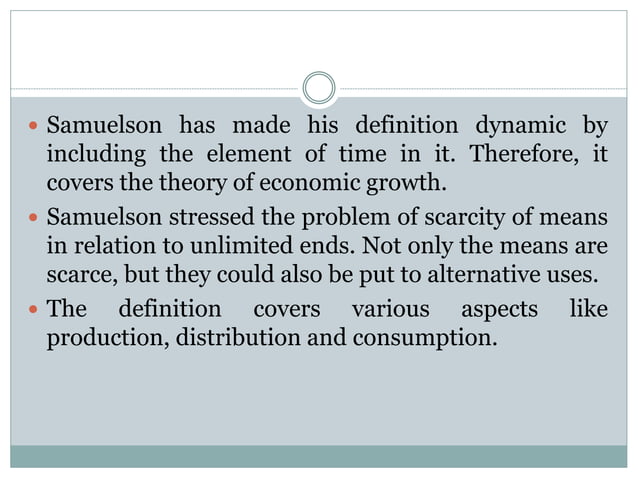 Definition Nature Scope and Significance of Economics, Business ...
