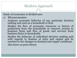 Definition Nature Scope and Significance of Economics, Business ...