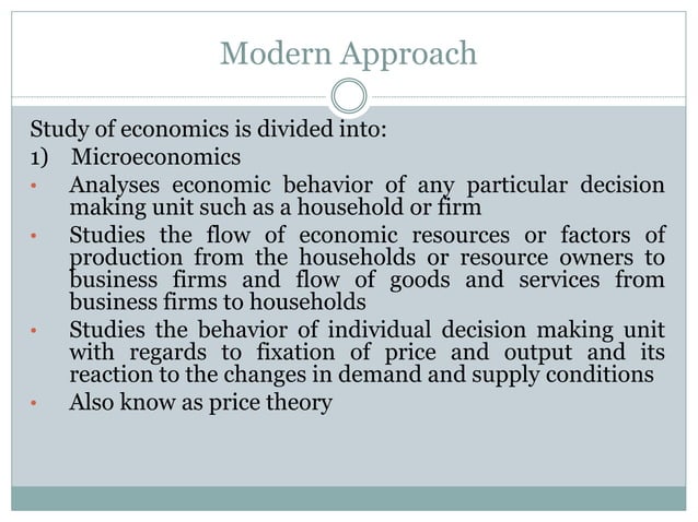 Definition Nature Scope and Significance of Economics, Business ...