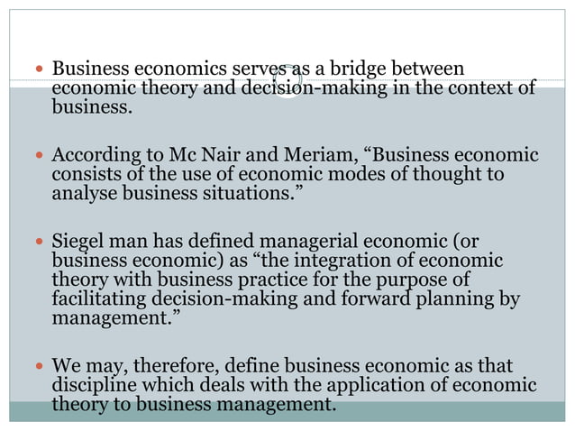 Definition Nature Scope and Significance of Economics, Business ...