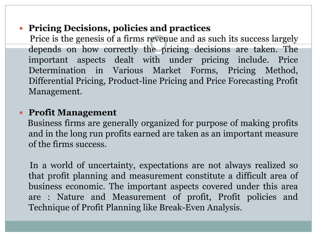 Definition Nature Scope and Significance of Economics, Business ...